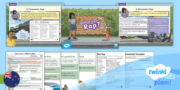 Phase 2 Writing to Persuade Raps Lesson 1: What are Raps?