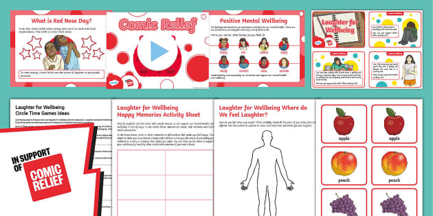 FREE! - Comic Relief KS2 Wellbeing Pack | Wellbeing | Twinkl Life