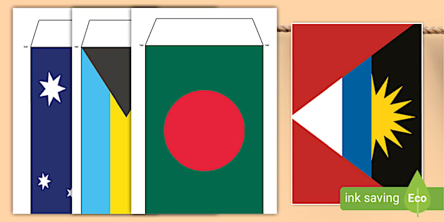The Commonwealth Flag Bunting