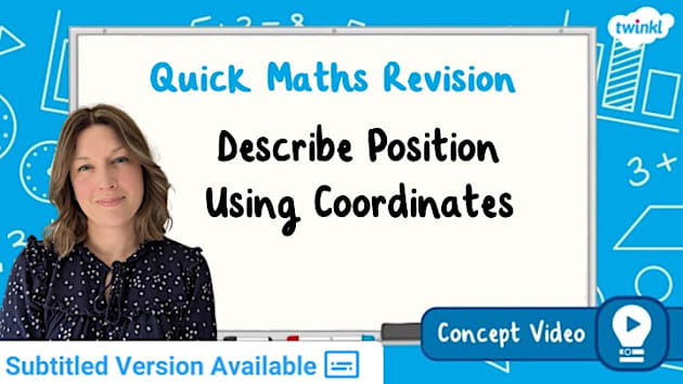 👉 Describe Position Using Coordinates | KS2 Maths Concept Video