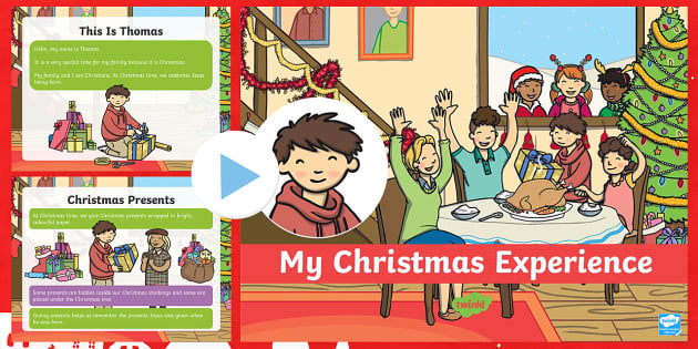 My Christmas Experience PowerPoint (teacher made) - Twinkl