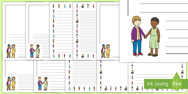 Anti-Bullying Week First Level Page Border Pack