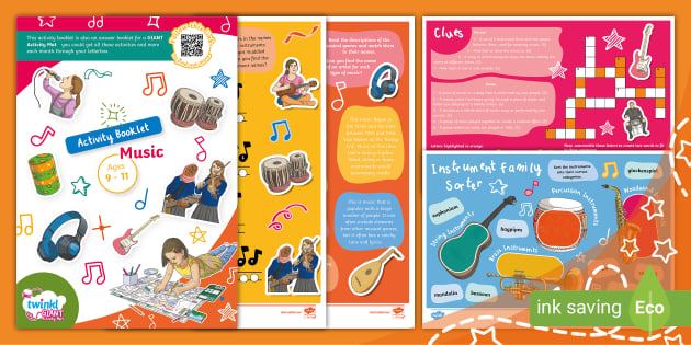 Music Activity Booklets - Twinkl