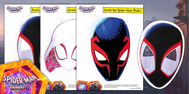 FREE Spider-Man: Dramatic Play Masks (teacher made) - Twinkl