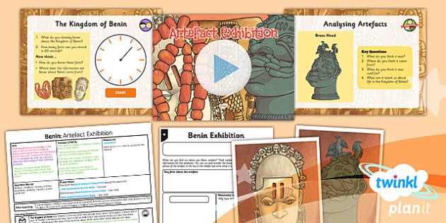 History: Benin: Artefact Exhibition UKS2 Lesson Pack 5