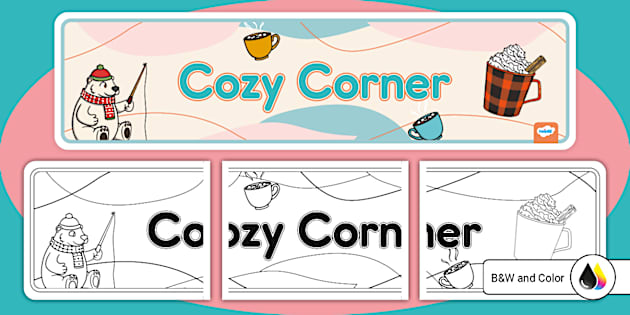 Cozy Corner Theme Banner (teacher made) - Twinkl