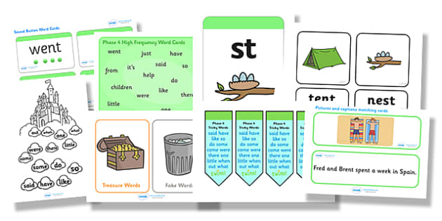 Phase 4 Phonics Intervention Pack