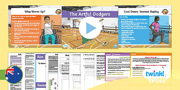 Move PE Year 3 Dodgeball Lesson 3 The Artful Dodgers
