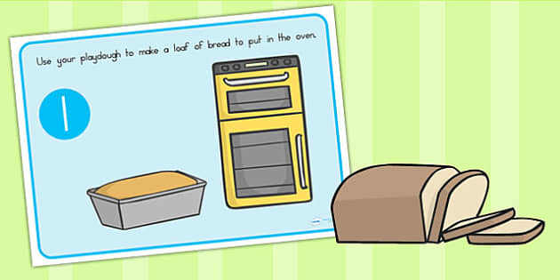 Bread Modelling Dough Mats (teacher made) - Twinkl