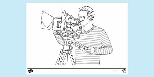 FREE! - Production Colouring Sheet | Colouring Sheets