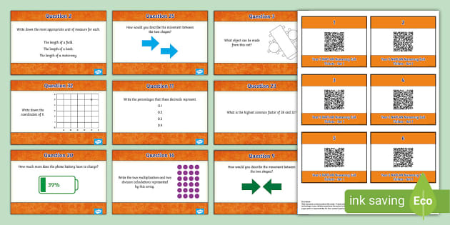 Year 5 NAPLAN Numeracy Exit Tickets - Set 1 ∣ Mathematics
