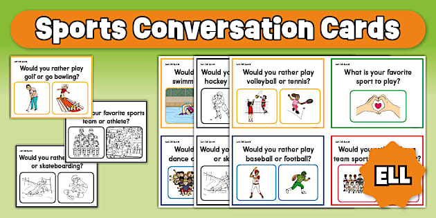 ESL Conversation Questions About Sports | Twinkl USA