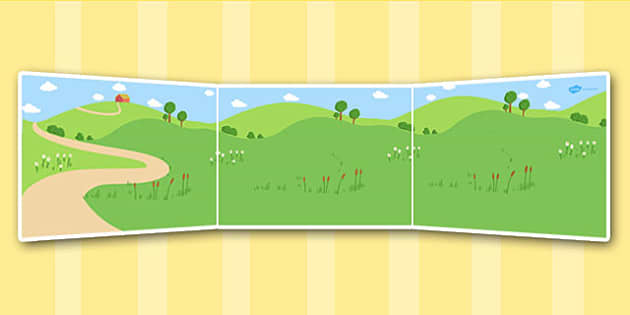 Aesop's Fables Small World Background (teacher made)