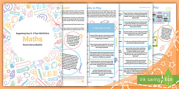 👉 A Parent Guide to Early Maths for Ages 0 - 2