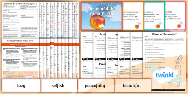 James and the Giant Peach Lesson Ideas - Twinkl