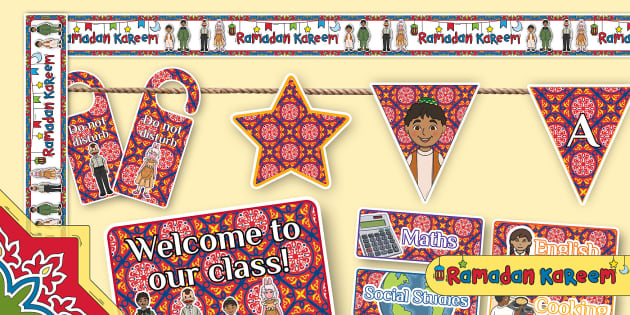 Ramadan Decoration pack (teacher made) - Twinkl