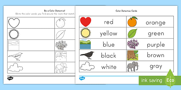 Colors Read and Write the Room Activity (Teacher-Made)