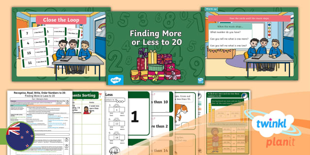 Phase 1 Finding More or Less to 20 (teacher made) - Twinkl