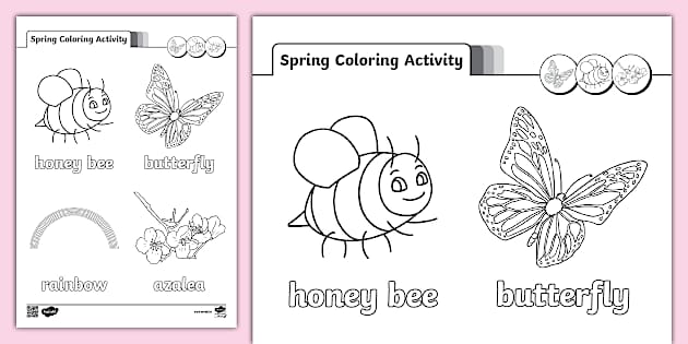 02 Teacher I Am Done ⅼ Spring Coloring Activity - Twinkl