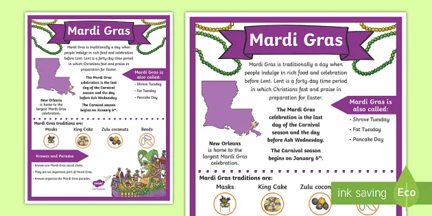 Mardi Gras Powerpoint Template
