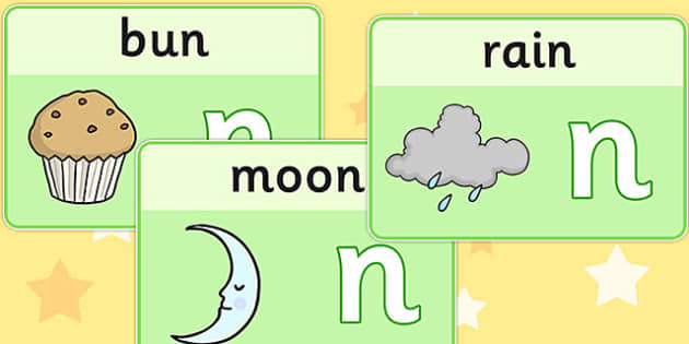 Final 'N' Sound Playdough Mats (teacher made) - Twinkl
