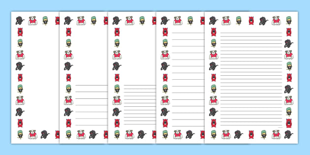 Monster Page Borders (teacher made) - Twinkl