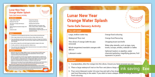 Chinese and Lunar New Year Sensory Play Activities - Twinkl