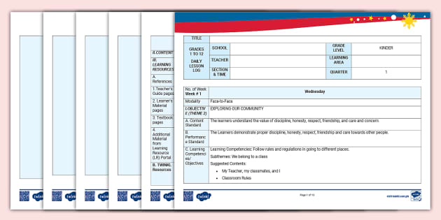 Matatag Curriculum Based Kindergarten Lesson Plan for Quarter 2 Week 1 Matatag Curriculum Based Kindergarten Lesson Plan for Quarter 2 Week 1