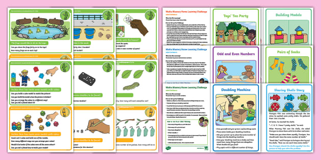 👉 EYFS Maths Challenges to Support WRM Find My Pattern