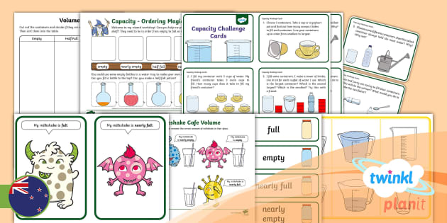 Level 1 Volume and Capacity Supporting Activity Pack