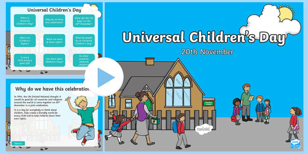 KS1 Universal Children's Day PowerPoint