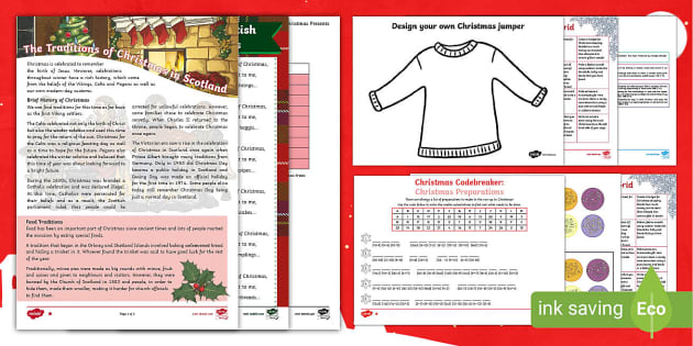 Ultimate Free Taster Pack: Second Level Resources for Christmas