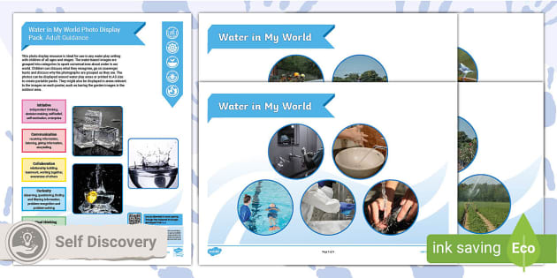 Water in My World Photo Display Pack (teacher made) - Twinkl Water in My World Photo Display Pack (teacher made) - Twinkl