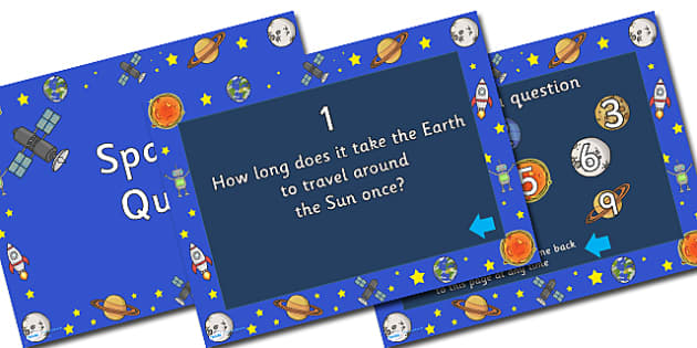 Space Quiz Plenary PowerPoint (Lehrer gemacht) - Twinkl