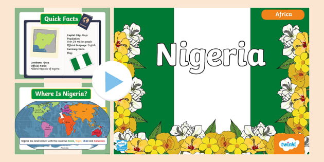 KS1 Nigeria Information PowerPoint (professor feito)