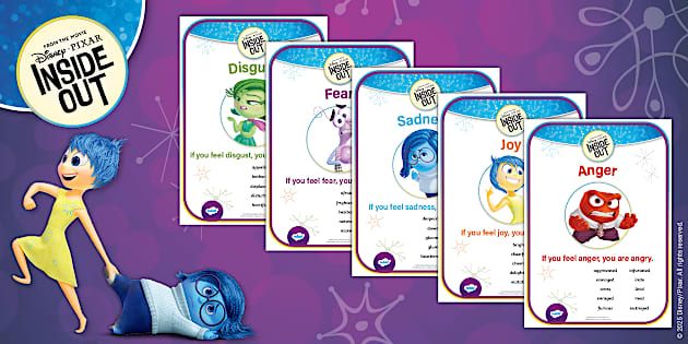 Inside Out: Emotions Posters