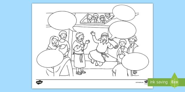 Jesus Heals Paralyzed Craft