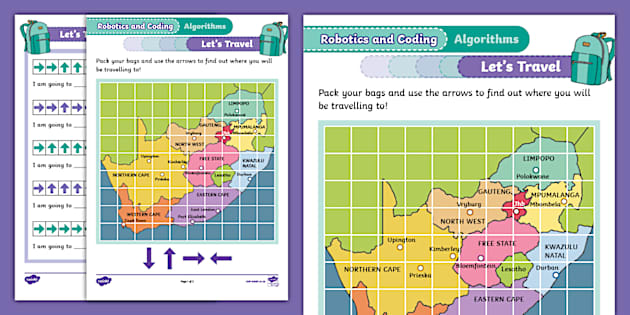 Grade 3 Robotics and Coding Let's Travel! - Twinkl Grade 3 Robotics and Coding Let's Travel! - Twinkl