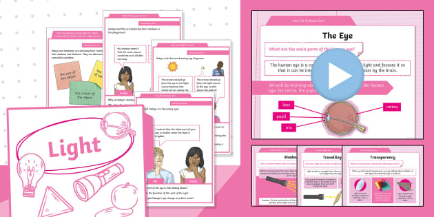 Step into Science: Y6: Spring: Block 1: Light: Steps 1 to 8