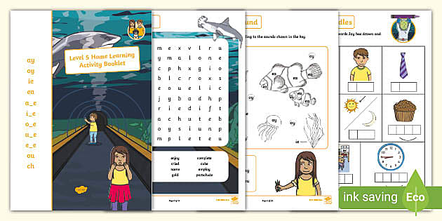 Phonics Home Learning Activity Booklet Level 5 Booklet 1