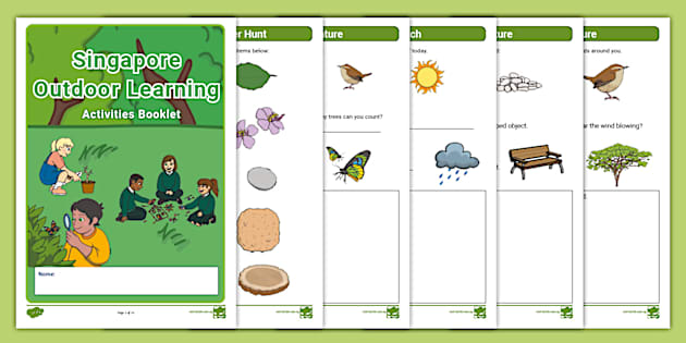 Singapore Outdoor Learning Activities Booklet - Twinkl
