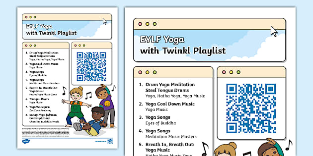 Early Years Yoga with Twinkl Playlist (creat de profesori)
