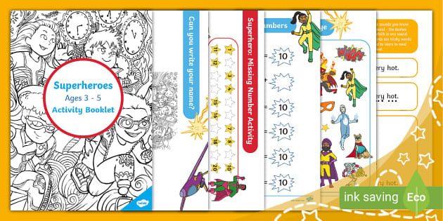 Superhero Activities and Crafts for Kids - Twinkl