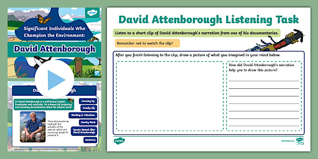 Environmental History Champions: David Attenborough Resource Pack