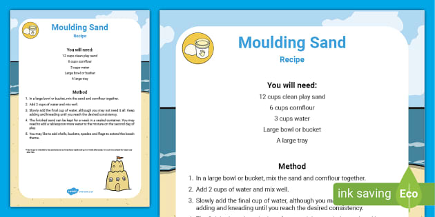 Sandpit Play for EYLF idea. Great for fine motor skills