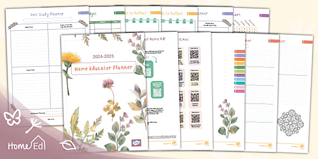 Home Educator Planner | Home Education | Twinkl - Twinkl