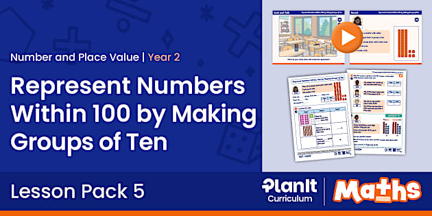 NPV2–5: Represent Numbers Within 100 by Making Groups of Ten Place ...