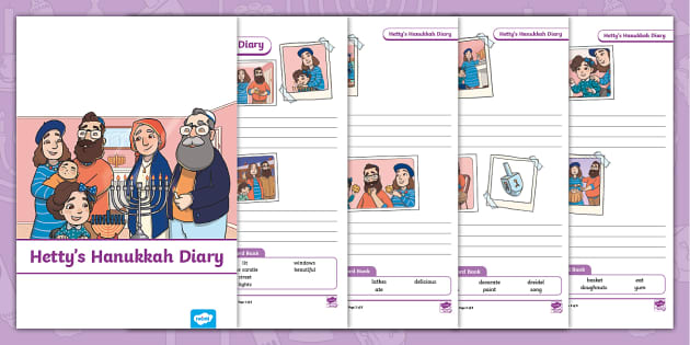 Hetty's Hanukkah Diary Writing Activity (teacher made)