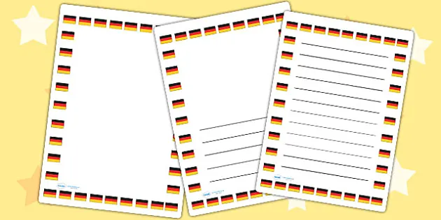 Italian Flag Page Border