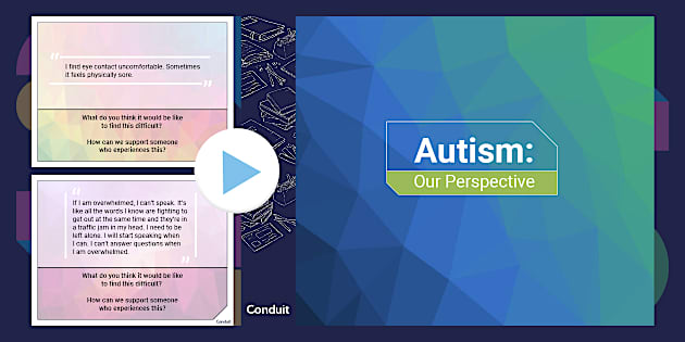 Autism Awareness: Our Perspective PowerPoint - Twinkl Autism Awareness: Our Perspective PowerPoint - Twinkl